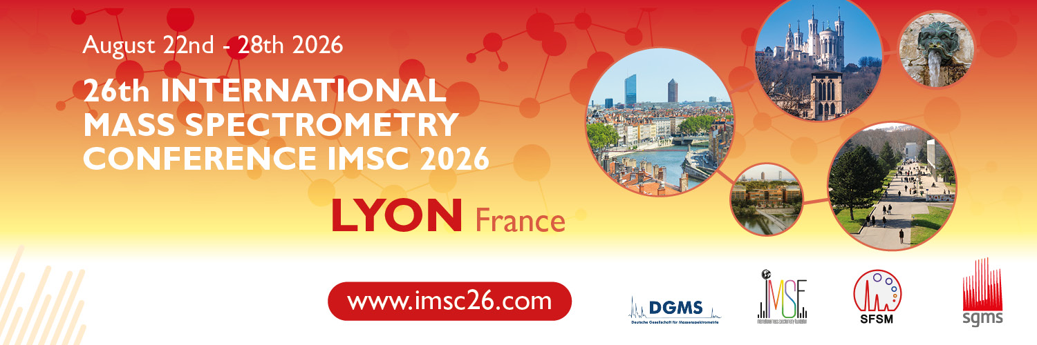 26th International Mass Spectrometry conference IMSC2026 more info